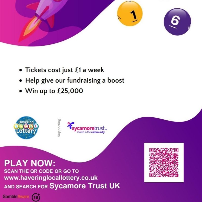 Sycamore Trust - Havering local lottery launched!