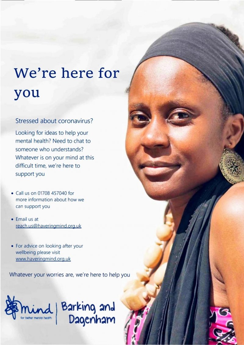 Sycamore Trust - Telephone support from Havering Mind